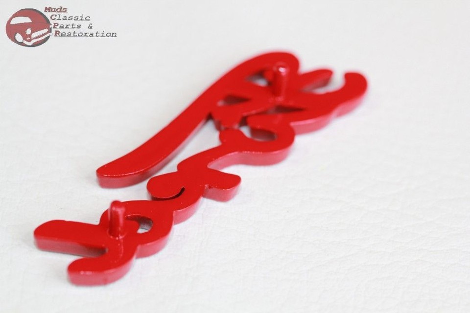 1940 Ford Car Truck Custom Ford Script Side Hood Emblem Chrome Badge ...