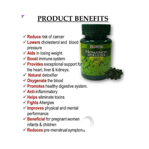 Edmark Hawaiian spirulina - free and fast delivery | eBay