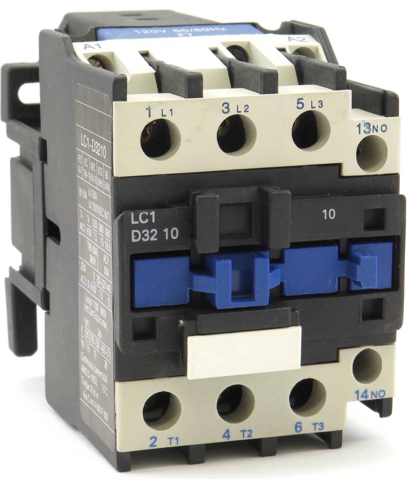 LC1D1210, LC1D3210, LC1D4011, LC1D5011 Contactor Replacement FITS ...