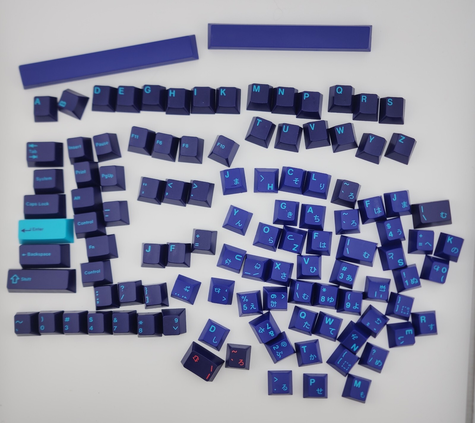 Drop GMK Striker Cyberdeck Blue Teal Mixed Keycaps For MX Mechanical ...