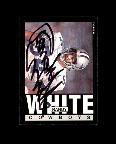 Randy White Signed HOF 1985 Topps Dallas Cowboys Autograph | eBay