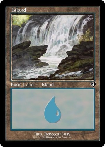 Island (441) (Retro Frame) - Near Mint MTG Commander Masters | eBay