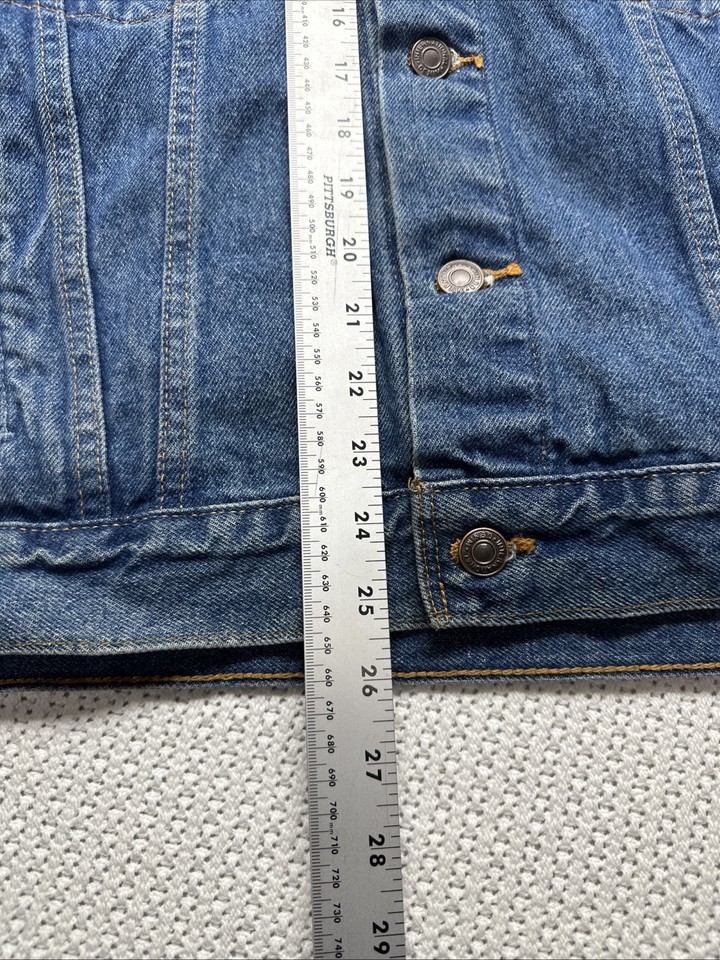 Simpsons 100 Episodes Jean Jacket International Denim Vintage Mens ...