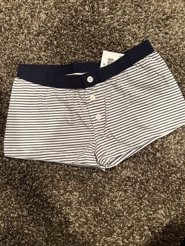 Brandy Melville Striped Boxer Shorts NWT | eBay