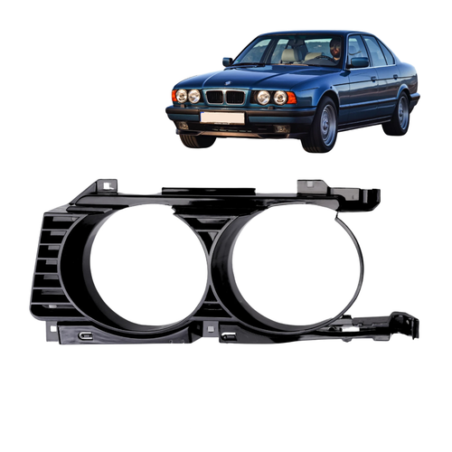 For Restoration Headlight Trim Front Outer Frame OE Compatible Easy ...