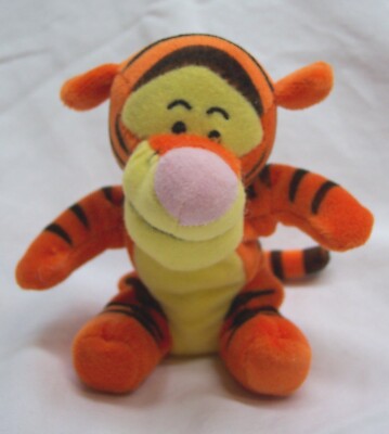 AVON Disney Winnie the Pooh TIGGER BABY RATTLE 5" Plush STUFFED ANIMAL ...