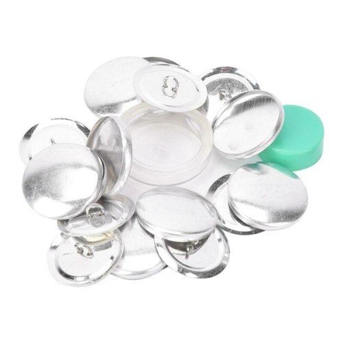 DIY Fabric Covered Button Kits 30mm Custom Craft Buttons Supplies ...