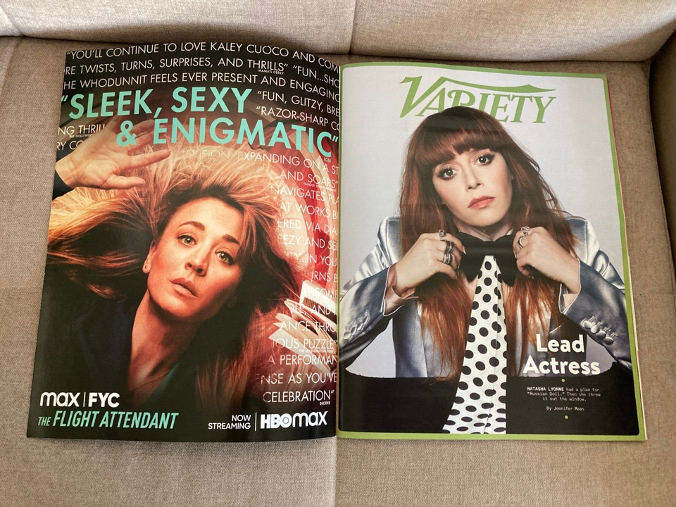 Variety Magazine 5-31-22 Natasha Lyonne, Killing Eve, Elle Fanning Toni ...
