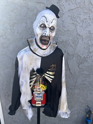 Art the clown Gumball Machine,Halloween prop,Haunted House, Terrifier ...