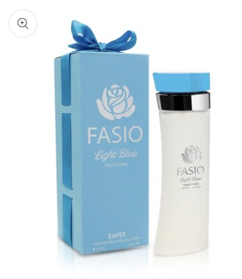 Fasio Light Blue POUR FEMME by EMPER 100 ml / 3.4 FL OZ NEW IN BOX | eBay