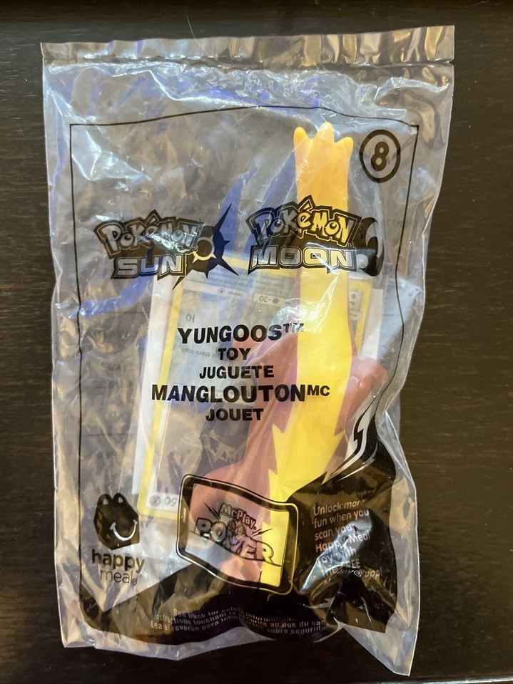YUNGOOS Pokemon Sun Moon McDonald's Happy Meal Toy #8 2017 NEW | eBay