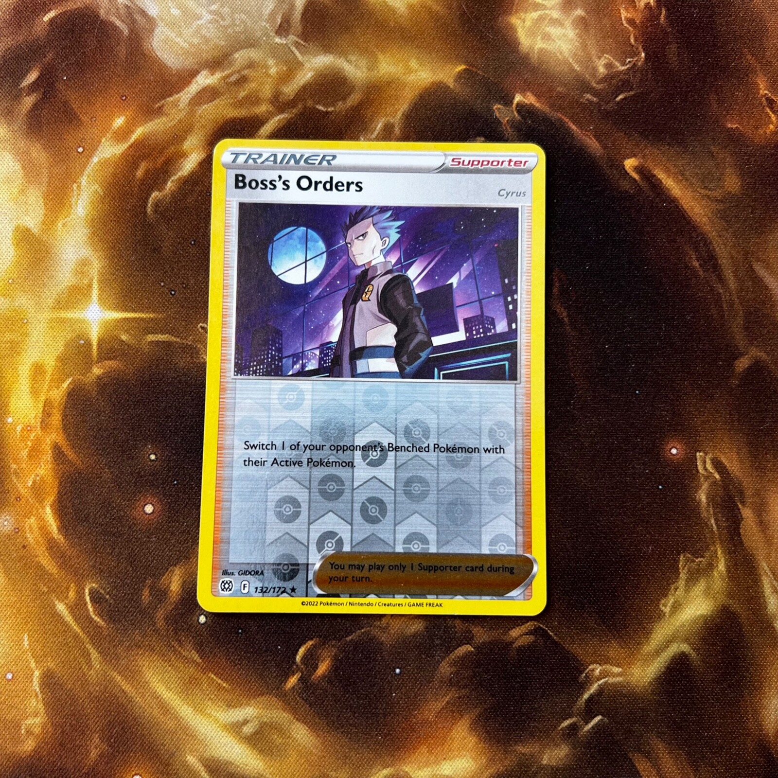 Boss's Orders - Reverse Holo - Brilliant Stars Pokemon TCG Card | eBay