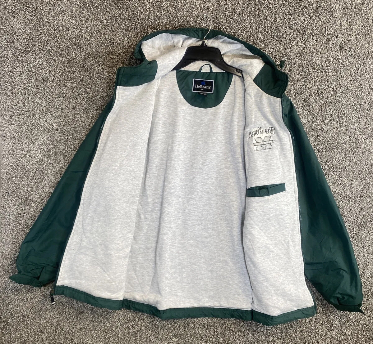 Marshall Thundering Herd Varsity Jacket Mens Large Gr… - Gem