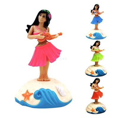 Hawaiian Hula Girl Car Auto Dashboard Dancing Hawaii Doll Dash Board 4 ...