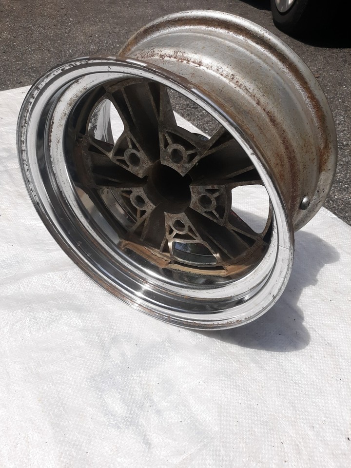 Cragar SS Wheels Deep Dish 14x7 Chevy Pair | eBay