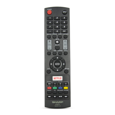 Genuine Sharp LCD TV Remote Control GJ221-C | eBay