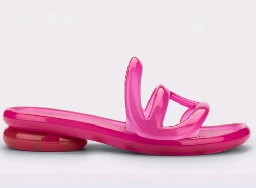 Telfar × Melissa Colab Pink Jelly Slides Shoes Sandles New In Box ...