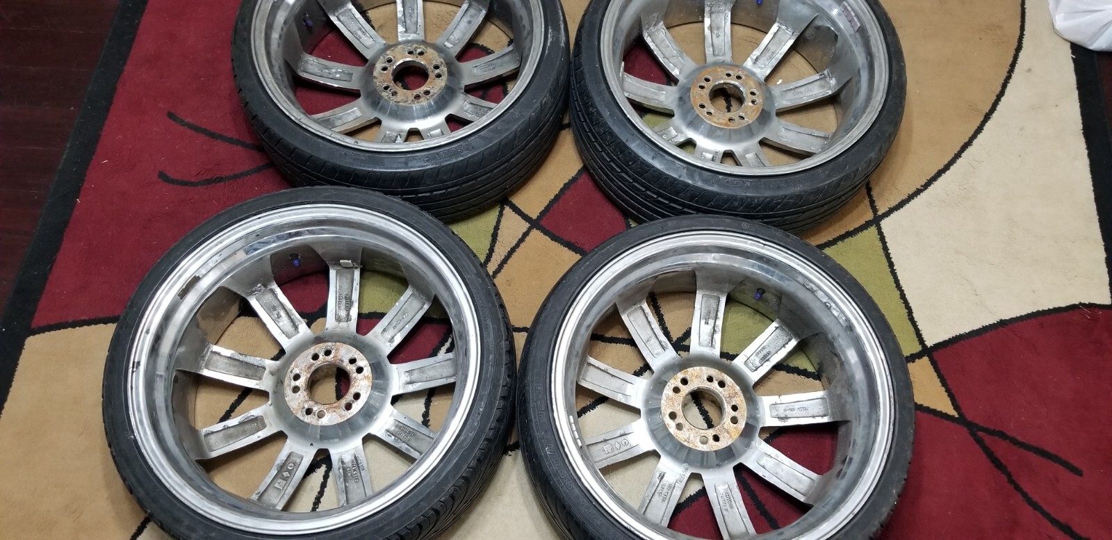 20" INCH RIMS CHROME DCENTI / TIRES!!!!! | eBay