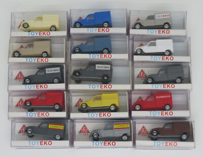 Eko toyeko Ho 1/87 Citroen 2CV Commercial Van 2034 2136 2137 2143 2150 ...