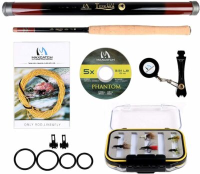 12ft Maximumcatch Maxcatch Tenkara Fishing Rod Combo Complete Kit | eBay