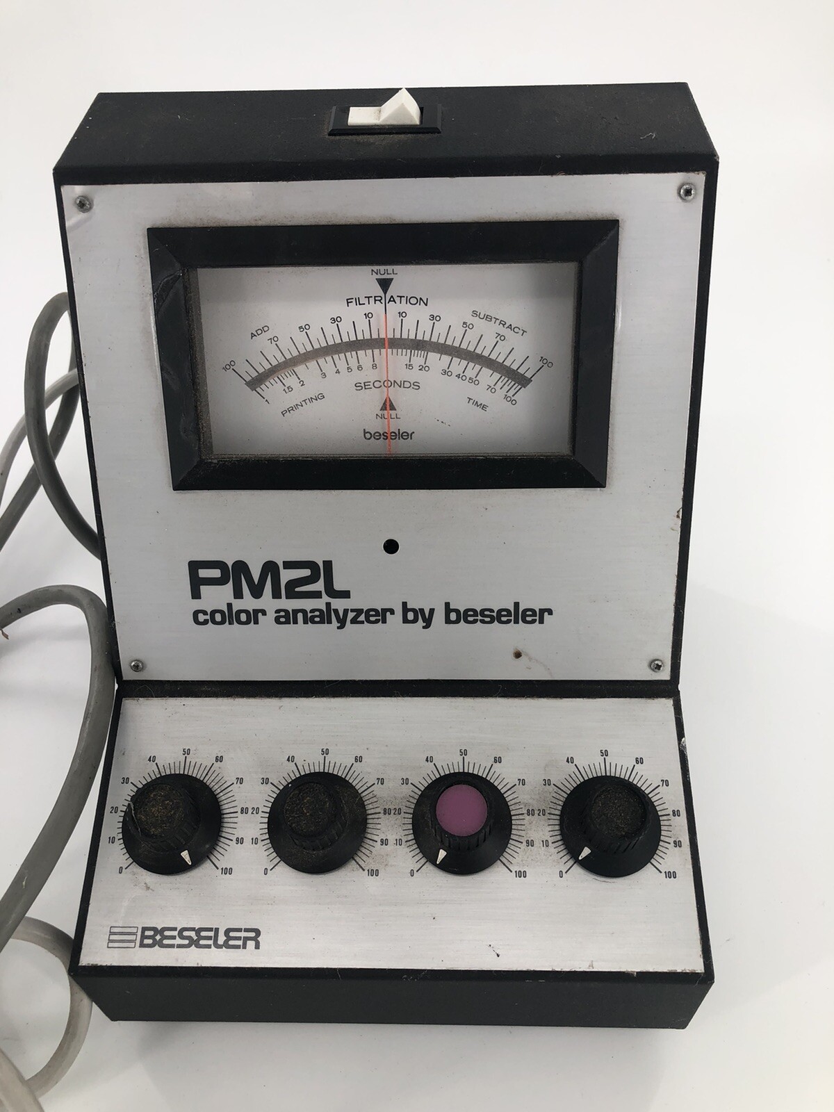 VINTAGE BESELER PM2A COLOR ANALYZER FOR COLOR DARKROOM PRINTING | eBay