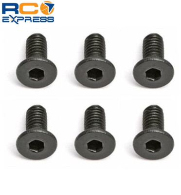 Associated M2.5x6mm FHCS Flat Head Cap Screws (6) ASC4675 | eBay