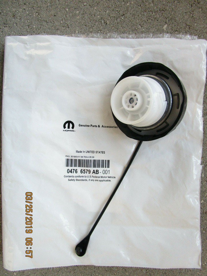CHRYSLER DODGE 04766579AB 4766579AB FUEL GAS TANK FILLER CAP WITH ...