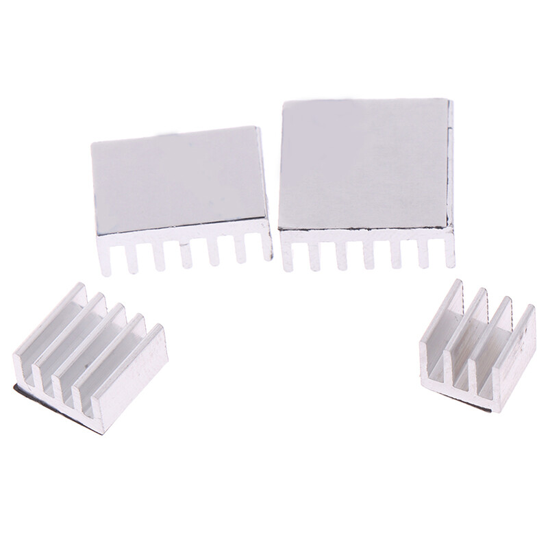 4pcs Aluminum Heatsink Radiator Cooler Kit for Raspberry Pi 4B with ...