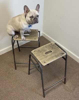 Vintage Science Laboratory Stools | eBay UK