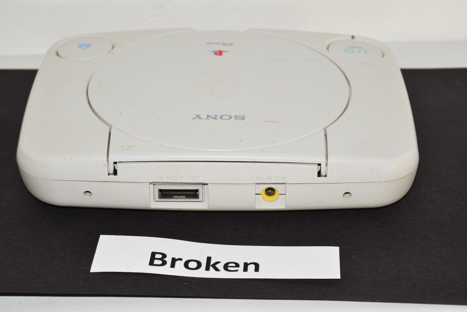 Broken - Sony PSOne Console PlayStation 1 Slim SCPH-101 - Console Only ...