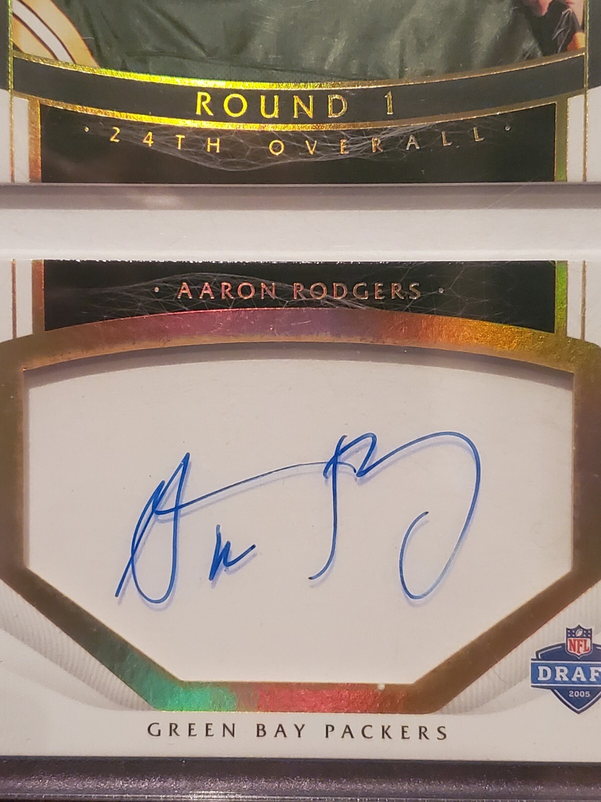 2020 Panini Limited Aaron Rodgers Draft Day Signature Booklet 2/5 Card ...