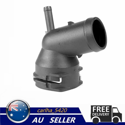 Radiator Coolant Hose Flange Pipe Connector For Audi A3 VW Golf Beetle ...