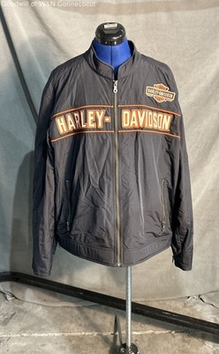 Harley Davidson Jacket Size XL Men Regular Black Basic | eBay