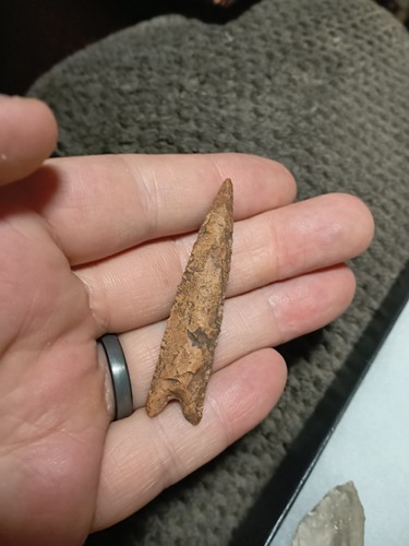 Authentic Alabama paleo Serrated Wheeler Excurvate Indian Arrowhead ...