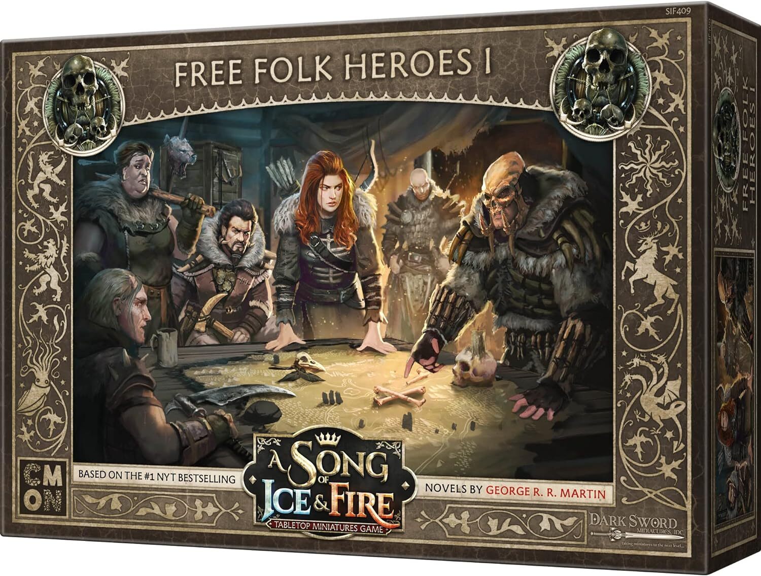 A Song of Ice and Fire Tabletop Miniatures Free Folk Heroes I Box Set ...