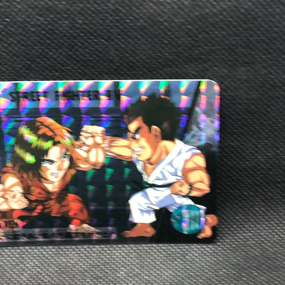 Ryu Ken Street Fighter Ⅱ V Holo Capcom Bandai Card 1995 No.6 Rare ...