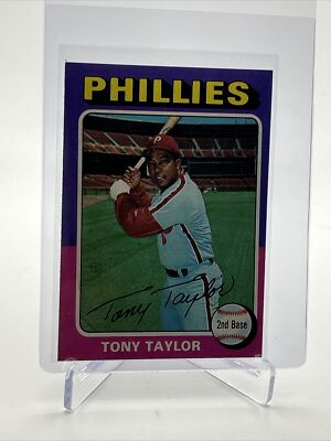 1975 Topps Tony Taylor Baseball Card #574 NM Quality FREE SHIPPING | eBay