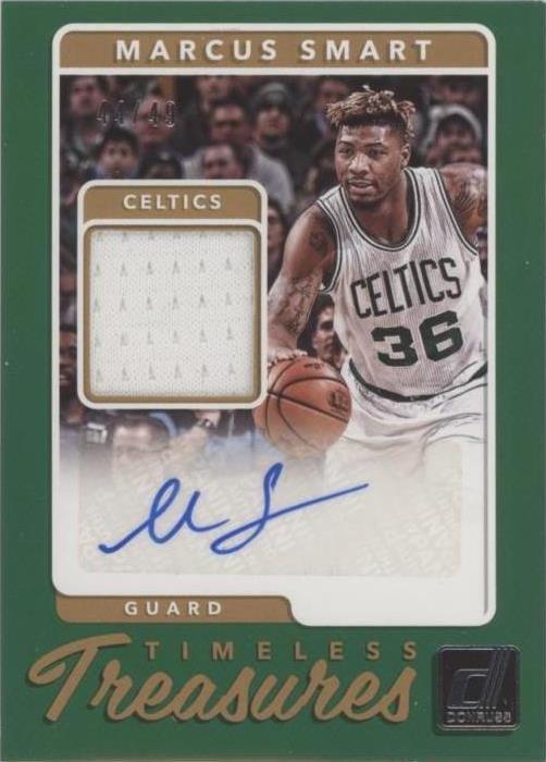 2017-18 Panini Donruss - Timeless Treasures Materials Signatures Marcus ...