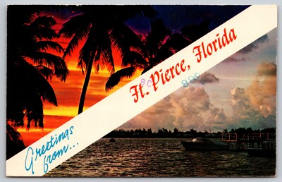 Fort Pierce Florida - Greetings - Postcard | eBay