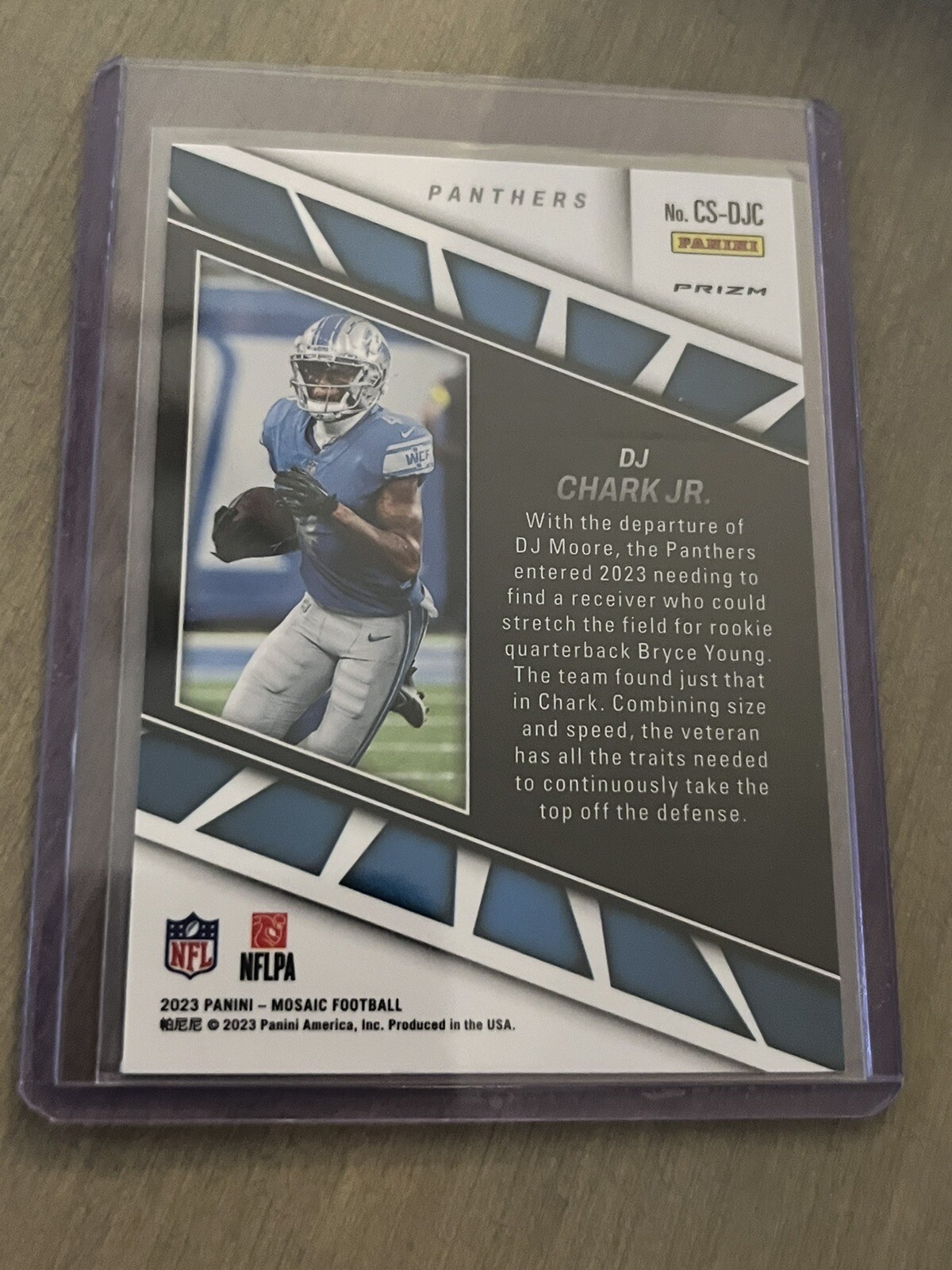 2023 Panini Mosaic - Center Stage DJ Chark #CS-DJC Silver Prizm for ...