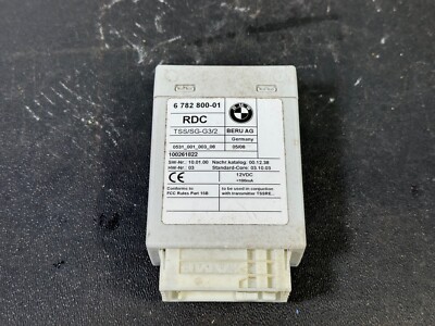 BMW R55 R56 E60 E63 E70 E85 TIRE PRESSURE MONITOR RDC CONTROL MODULE ...