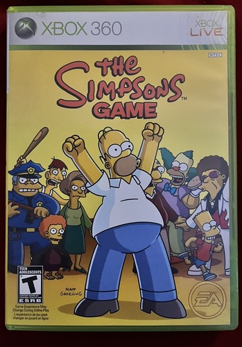 The Simpsons Game (Microsoft Xbox 360, 2007) 14633167733 | eBay