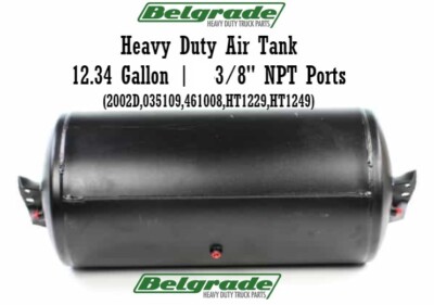 Heavy Duty Air Tank 2850 Cubic in. Vol 12.000in Diameter Replaces ...