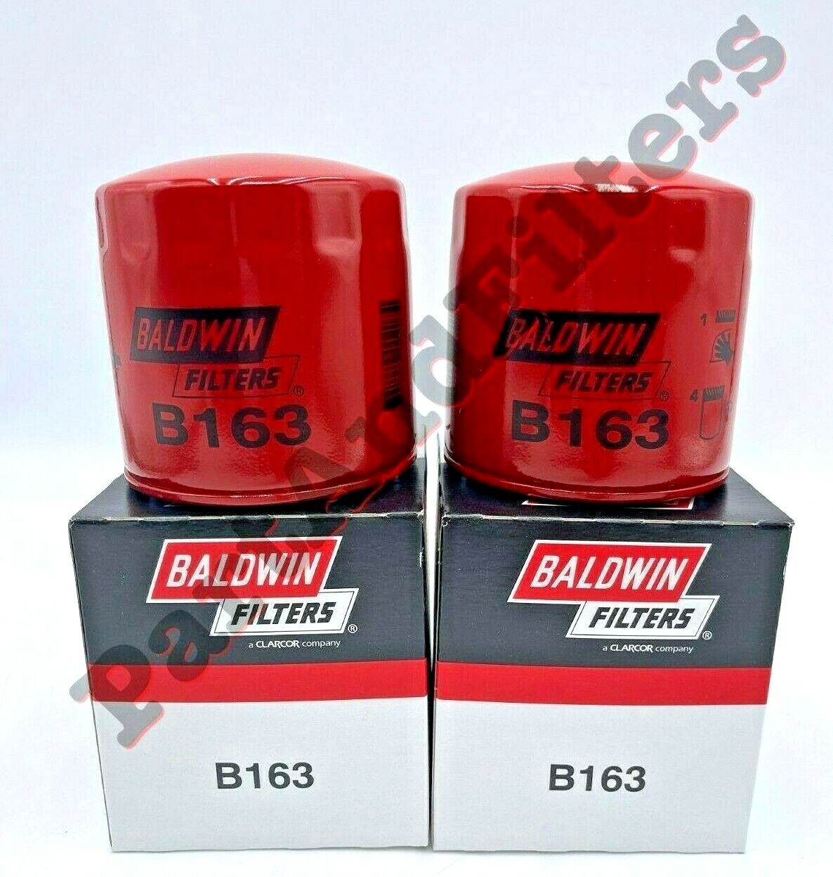 B163 BALDWIN FILTERS Oil/Transmission Filter ( PACK OF 2) | eBay