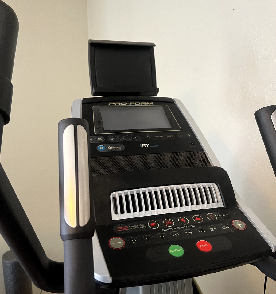 ProForm HIIT Trainer Elliptical Black/Grey Used in Great Condition PICK ...