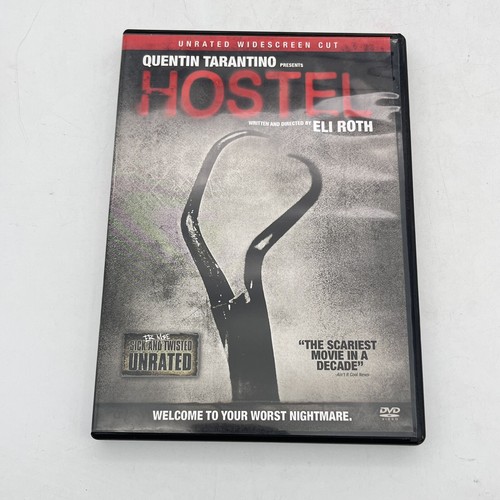Hostel Part 1 & 2 DVD Unrated Widescreen Edition Quentin Tarantino ...