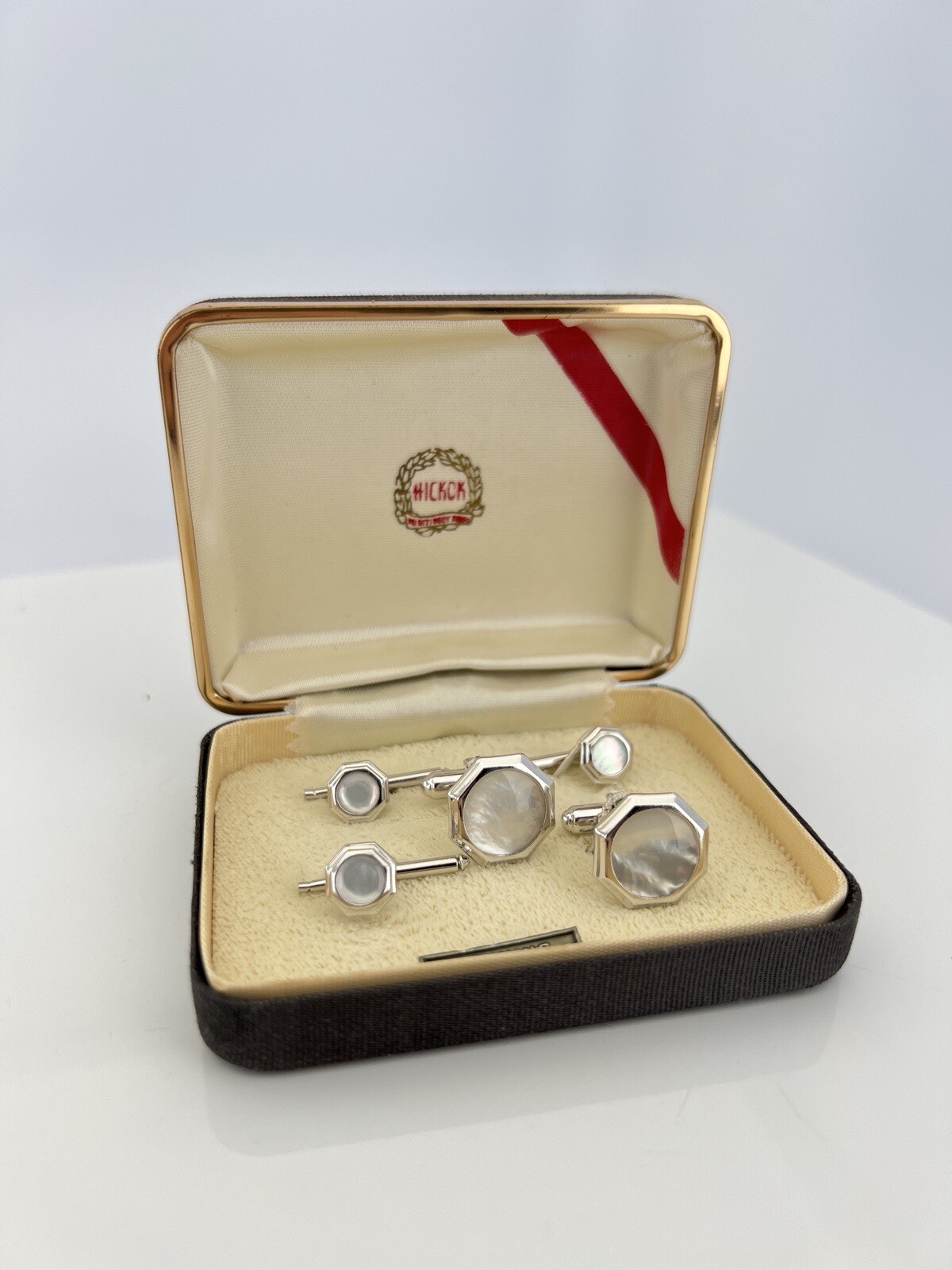 Antique Vintage Retro era HICKOK Silver Plate Mother … - Gem