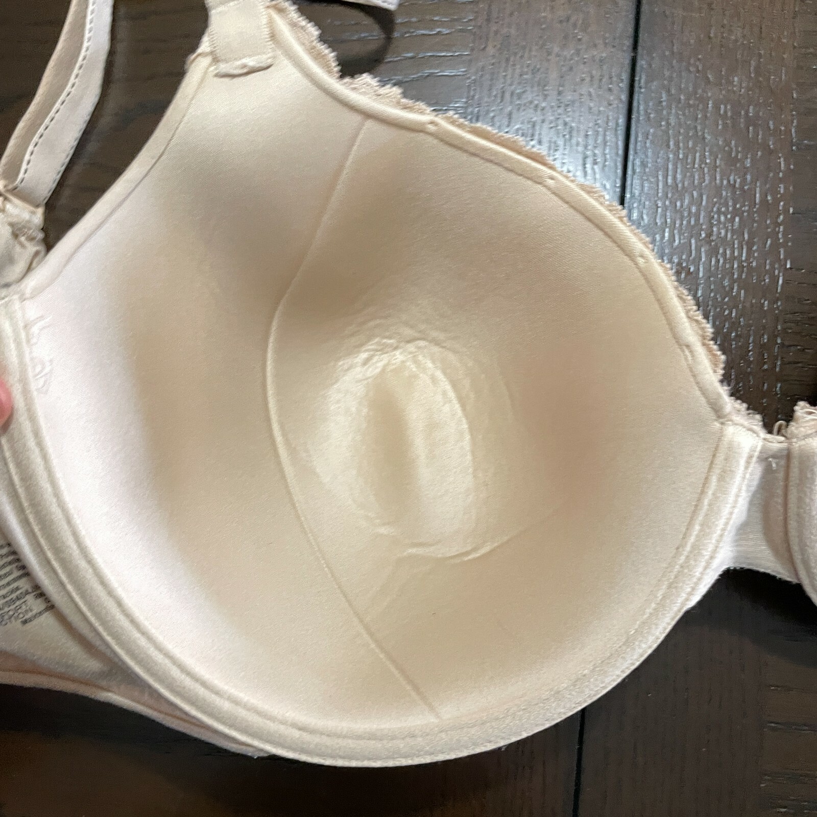 Maidenform Comfort Devotion Bra 40DD Underwire Satin Padded Cup ...