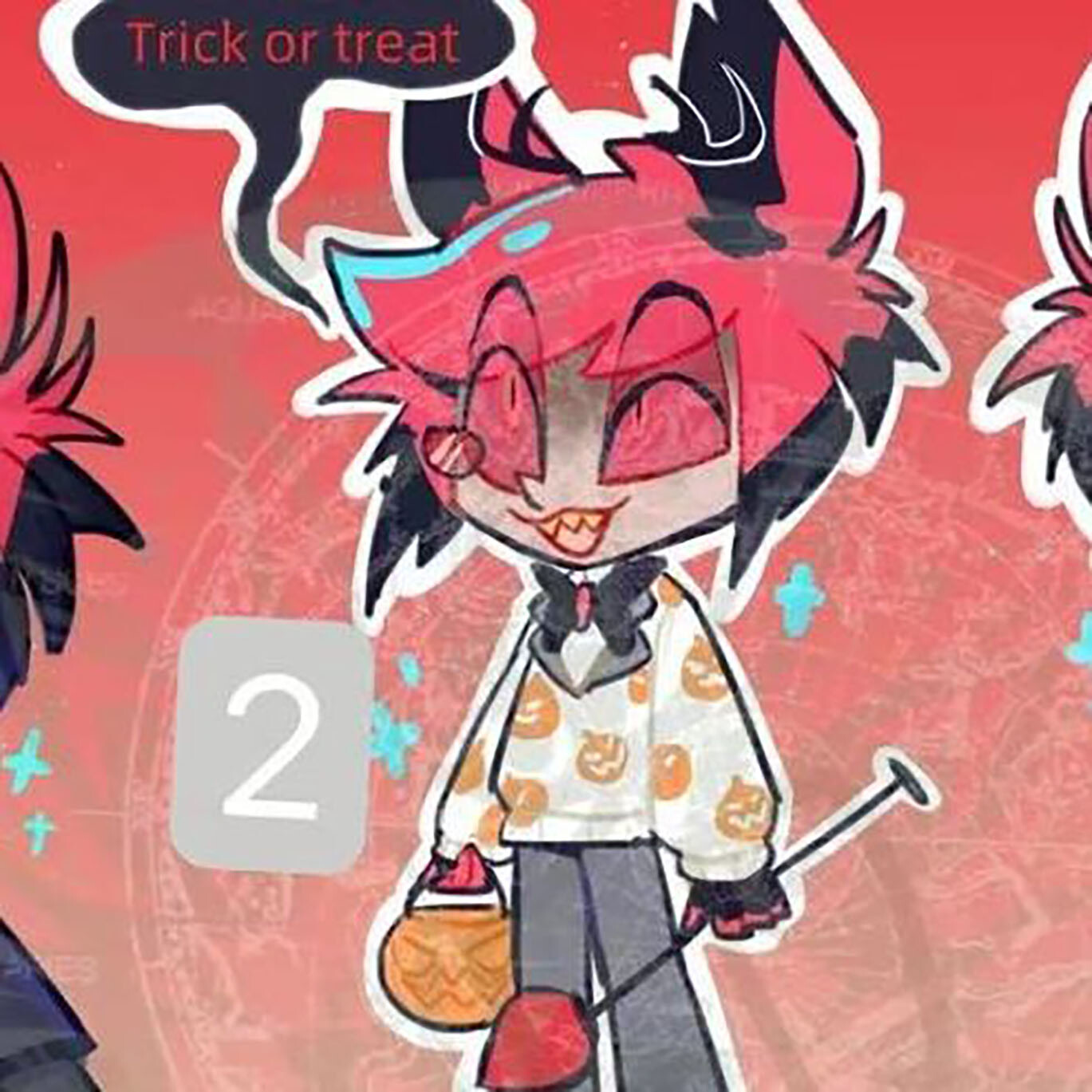 Hazbin Hotel Alastor Cosplay Acrylic Stand Model Plate Desk Decor ...