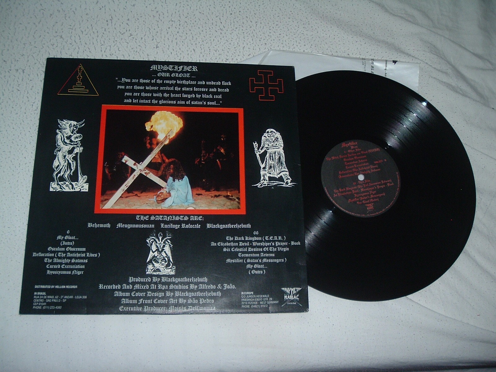 Mystifier Wicca '92 Original Importation Très Rare 1st Press Excellent ...